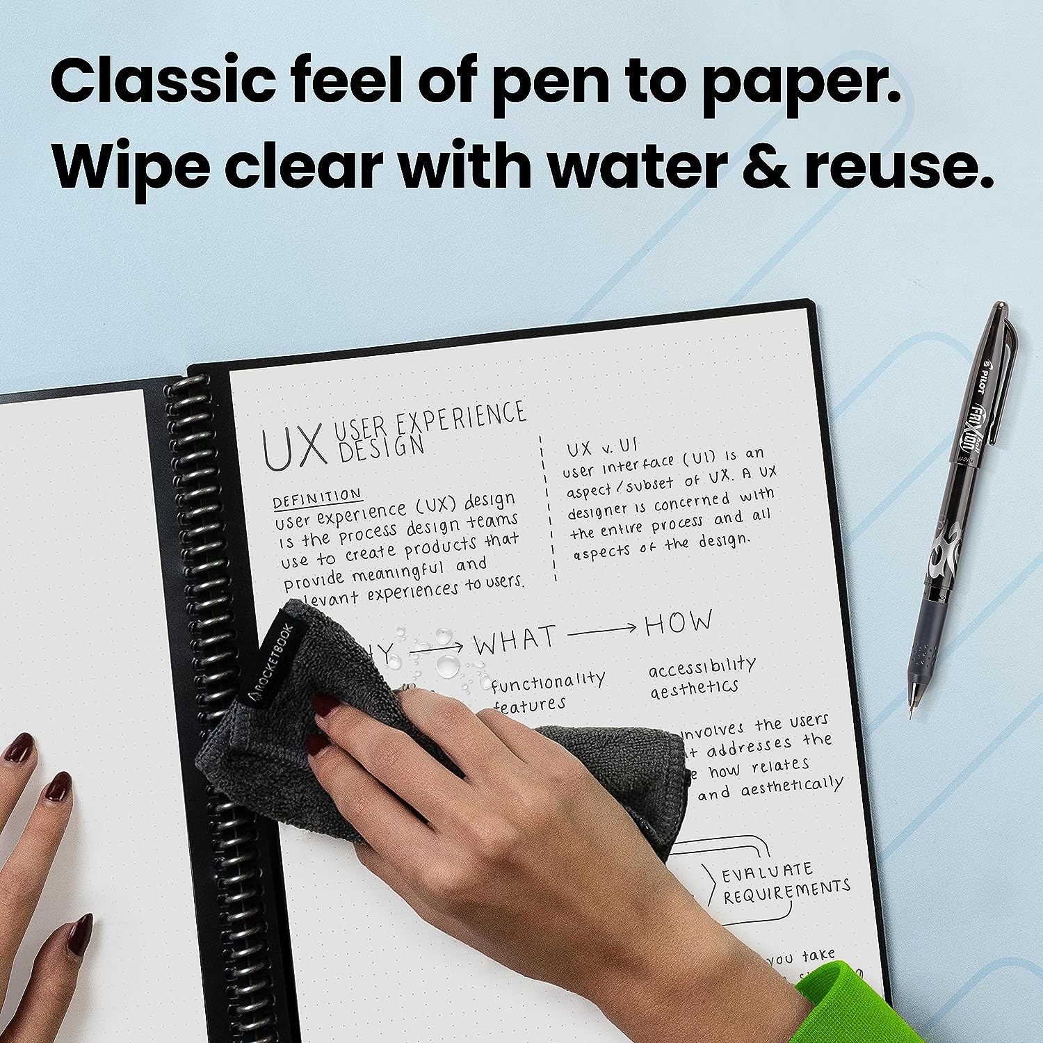 Rocketbook Australia - Cloud Connected Reusable Smart Paper Notebooks